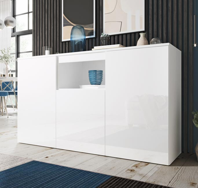 Dressoir model Nevada - Wit